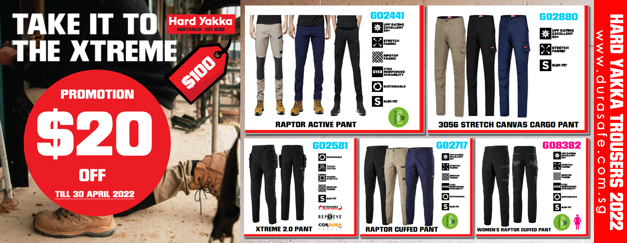 Singapore Best Work Wear & Sports Wear Online Store - Durasafe Shop